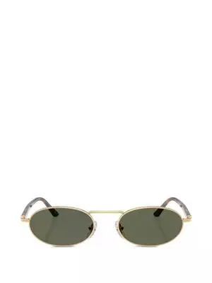 Persol Oval-frame Sunglasses - Gold