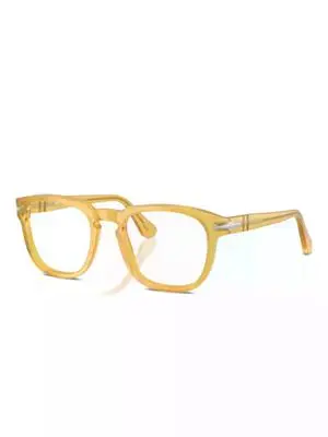 Persol Square-frame Glasses - Gold