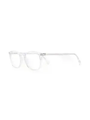 Oliver Spencer Round-frame Glasses - White