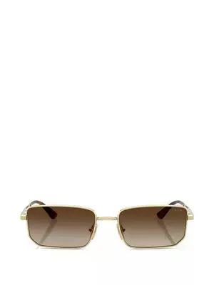 VOGUE EYEWEAR Rectangle-frame Sunglasses - Gold