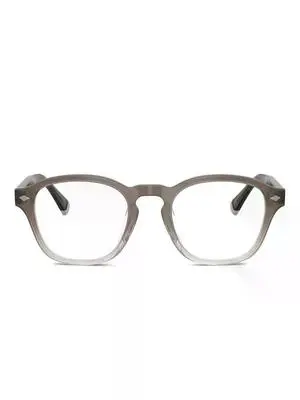 Brunello Cucinelli Round-frames Glasses - Brown