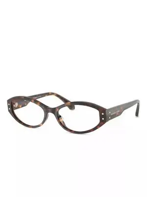 Michael Kors Corvara Oval-frame Glasses