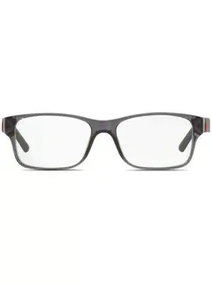 POLO RALPH LAUREN EYEWEAR Rectangle-frame Glasses - Grey