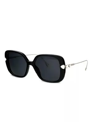 SWAROVSKI Crystal-embellished Sunglasses - Black