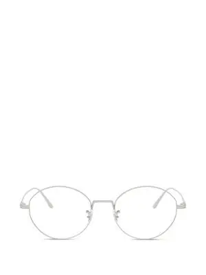 Oliver Spencer 1994c Round-frame Sunglasses - Silver