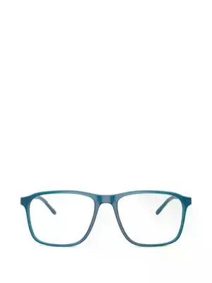 Armani Exchange Rectangle-frame Glasses - Blue