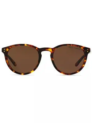 POLO RALPH LAUREN EYEWEAR Logo-print Sunglasses - Brown