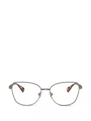 POLO RALPH LAUREN EYEWEAR Butterfly-frame Glasses - Silver