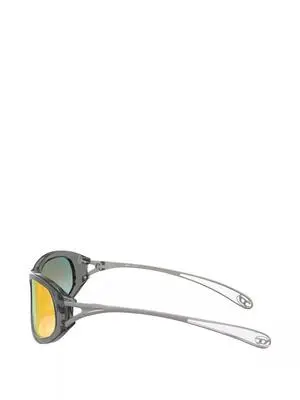 DIESEL® Geometric Frame Sunglasses