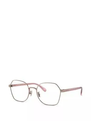 COACH Geometric-frame Glasses - Pink