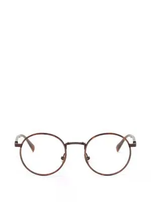 Brunello Cucinelli Tyler Round-frame Glasses - Brown