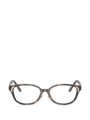 SWAROVSKI Tortoiseshell-effect Glasses - Brown