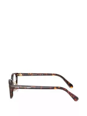 SWAROVSKI Tortoiseshell-effect Glasses