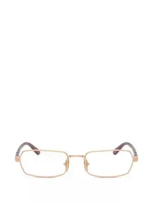 VOGUE EYEWEAR Rectangle Metal Glasses - Gold
