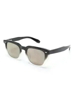 Oliver Spencer N.06 Square-frame Sunglasses