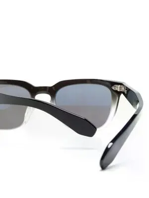 Oliver Spencer N.06 Square-frame Sunglasses
