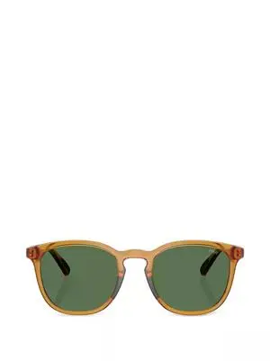 POLO RALPH LAUREN EYEWEAR Round-frame Sunglasses - Brown