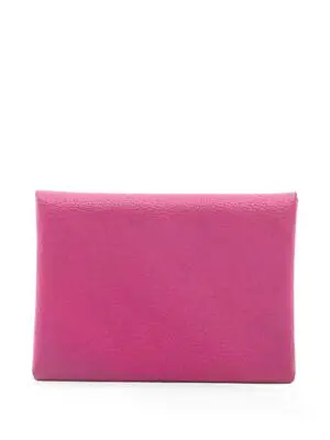 Hermès Calviduo Chèvre Leather Coin Purse