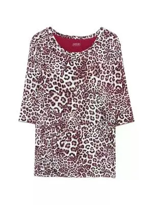MARCCAIN Animal-print T-shirt - Grey
