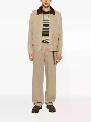 Drole De Monsieur Zip-fastening Long-sleeve Jacket