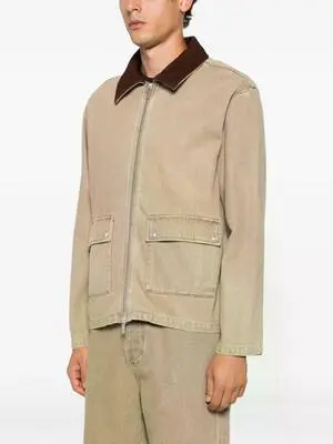 Drole De Monsieur Zip-fastening Long-sleeve Jacket