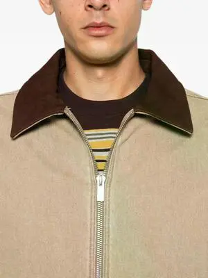 Drole De Monsieur Zip-fastening Long-sleeve Jacket