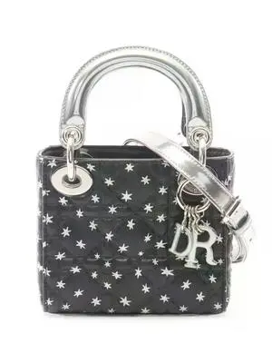 Dior Lady Cannage Star Mini Tote Bag