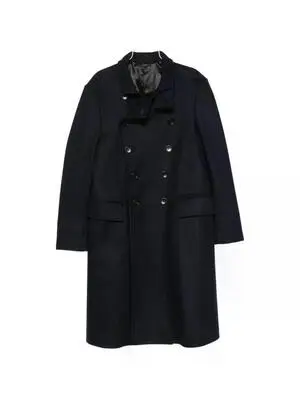TOM FORD Double-breasted Buttoned Coat - Blue