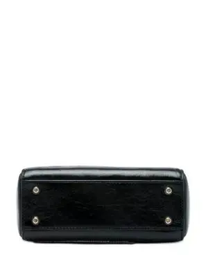 Dior Mini Lady Satchel Beaded Calfskin