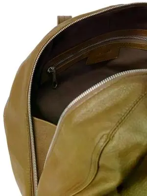 LEMAIRE Helmet Bag In Grained Paper Leather