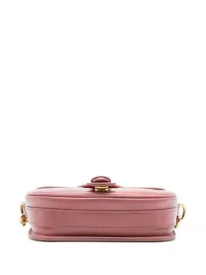 Dior 2021 Small Leather Bobby Crossbody Bag - Pink