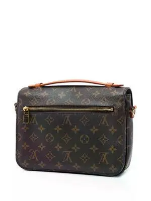 LOUIS VUITTON 2019 Monogram Pochette Metis Satchel