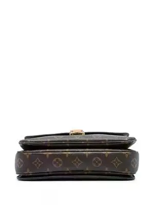 LOUIS VUITTON 2019 Monogram Pochette Metis Satchel