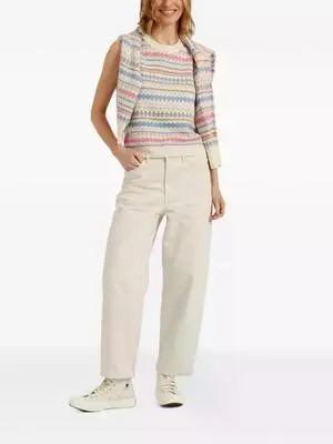 Chinti & Parker Fair Isle Knit Sweater Vest