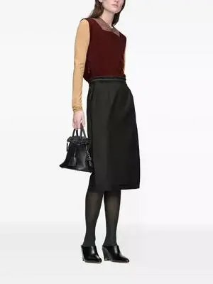 MAISON MARGIELA Memory Of Trompe L'oeil Vest - Red