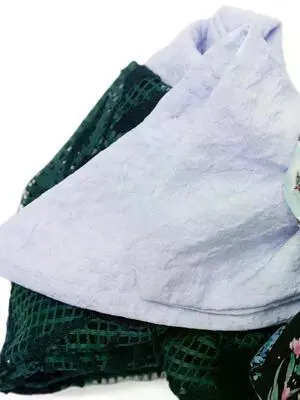 CA4LA Floral Print Mesh Headband