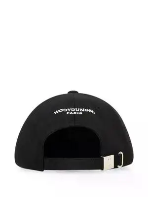 WOOYOUNGMI Logo Embroidered Cotton Cap