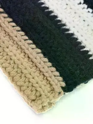 Dsquared2 Striped Pattern Beanie Hat