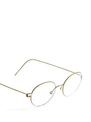 LINDBERG Stefano Round-frame Glasses