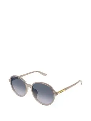 Chloé Round-frame Sunglasses - Neutrals
