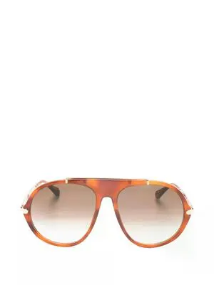 Chloé Aviator Sunglasses - Brown