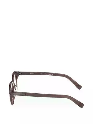 Zegna Round-frame Glasses