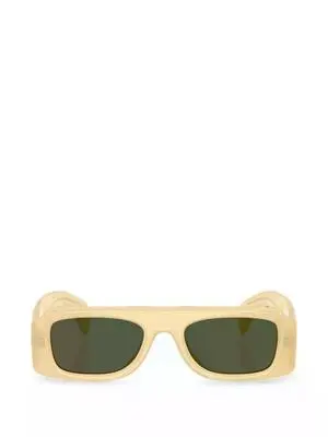 Oliver Spencer Rectangle-frame Sunglasses - Neutrals