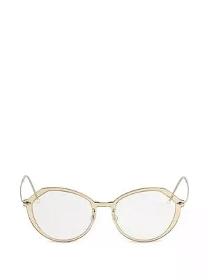 LINDBERG Geometric-frame Titanium Glasses - Neutrals