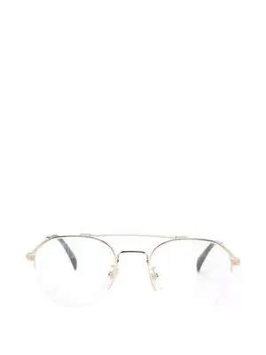 DB EYEWEAR BY DAVID BECKHAM Pilot-frame Glasses - Gold