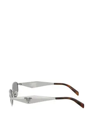 Prada Sunglasses With Logo - Silver