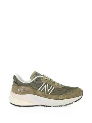 NEW BALANCE 990 Suede Sneakers - Green