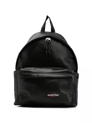 EASTPAK Satin Finish Logo Patch Backpack - Black