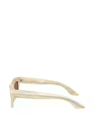 Oliver Spencer 1985c Rectangle-frame Sunglasses