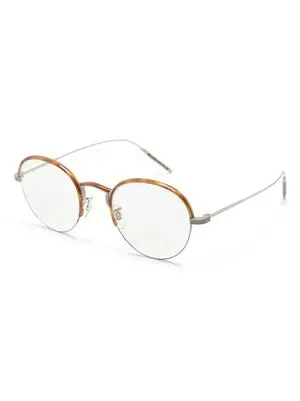 Oliver Spencer Tk-6 Round-frame Glasses